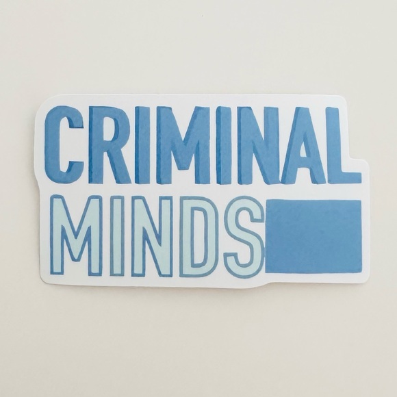 Design | 110 Criminal Minds Sticker | Poshmark